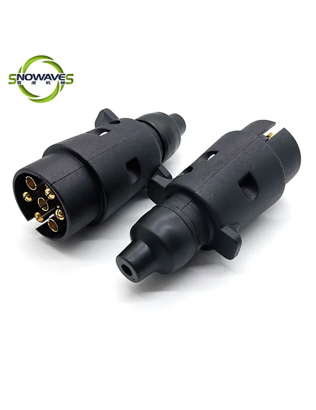 European 7 pin round trailer plug | Snowaves